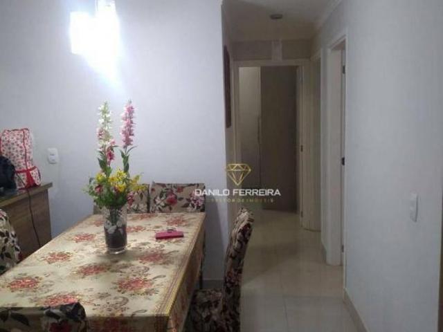 Apartamento com 3 dormitórios à venda, 89 m² por R$ 550.000,00 Condomínio Ilhas do Mediterrâneo
