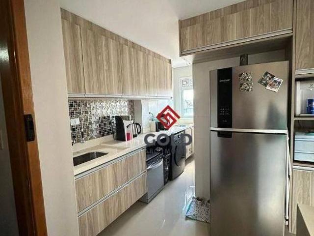 Apartamento com 3 dormitórios à venda, 89 m² por R$ 690.000,00 Campestre Santo André/SP