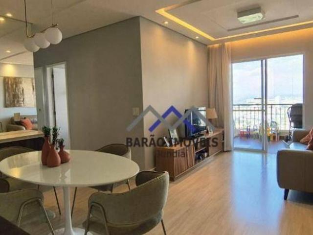 Apartamento com 3 dormitórios à venda, 89 m² por R$ 990.000,00 Jardim Messina Jundiaí/SP