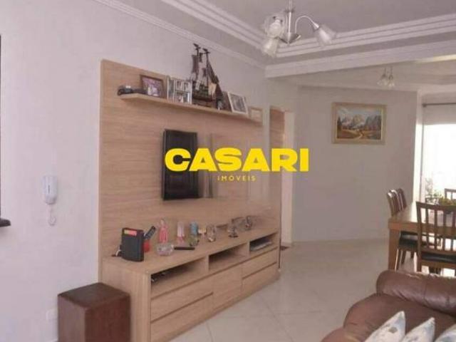 Apartamento com 3 dormitórios à venda, 80 m² Campestre Santo André/SP