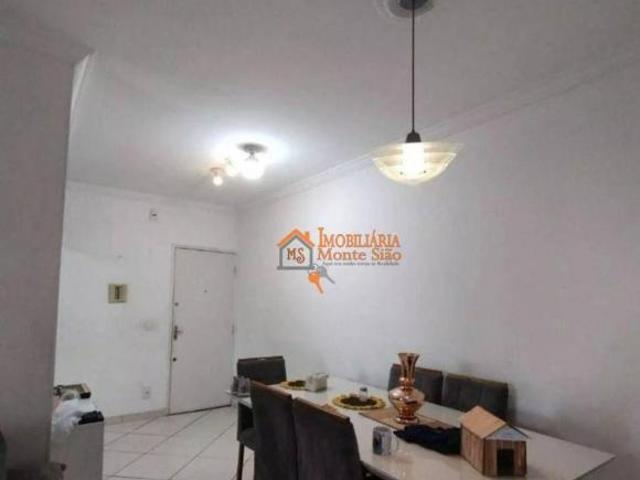 Apartamento com 3 dormitórios à venda, 80 m² por R$ 372.000,00 Jardim Valéria Guarulhos/SP