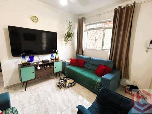 Apartamento com 3 dormitórios à venda, 80 m² por R$ 500.000,00 Campo Grande Santos/SP