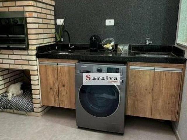 Apartamento com 3 dormitórios à venda, 80 m² por R$ 550.000,00 Vila Metalúrgica Santo André/SP
