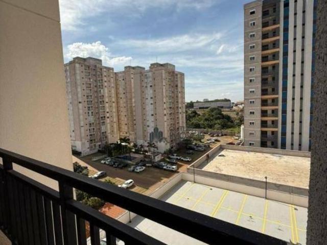 Apartamento com 3 dormitórios à venda, 80 m² por R$ 599.000 Balneario Tropical Paulínia/SP