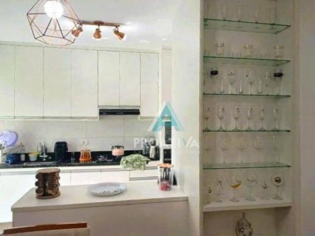 Apartamento com 3 dormitórios à venda, 80 m² por R$ 650.000,00 Utinga Santo André/SP