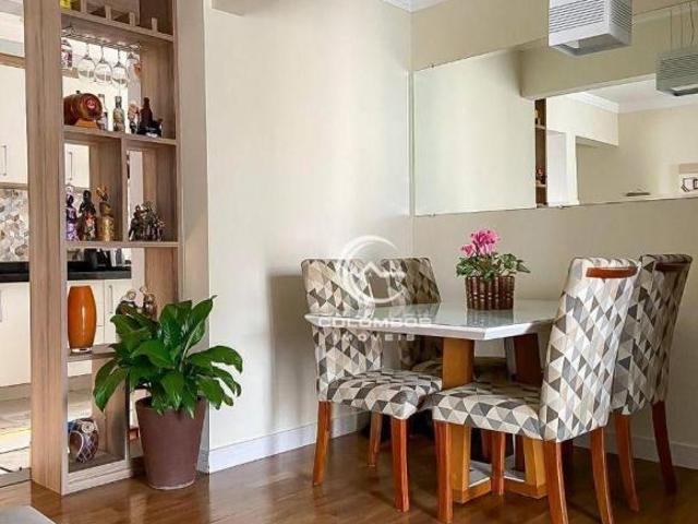 Apartamento com 3 dormitórios à venda, 80 m² por R$ 680.000,00 Parque Prado Campinas/SP