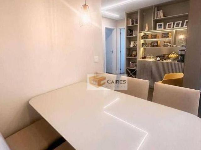 Apartamento com 3 dormitórios à venda, 80 m² por R$ 750.000 Parque Prado Campinas/SP