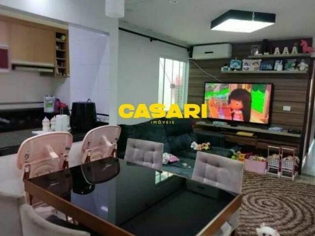 Apartamento com 3 dormitórios à venda, 80 m² Utinga Santo André/SP
