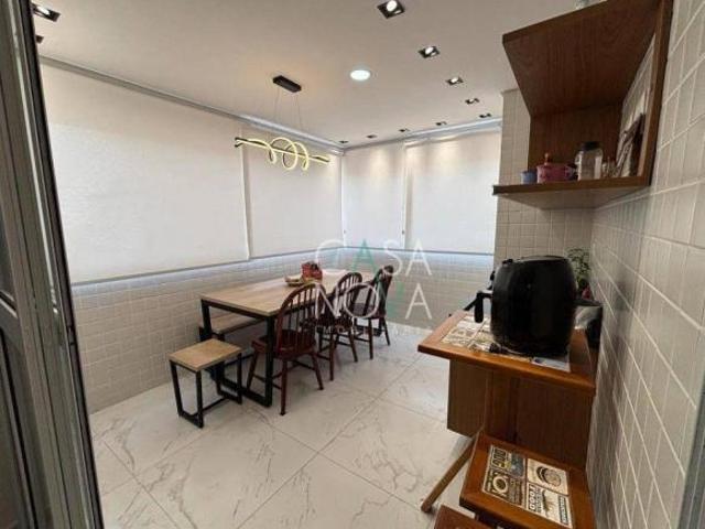 Apartamento com 3 dormitórios à venda, 81 m² por R$ 1.170.000,00 Boqueirão Santos/SP