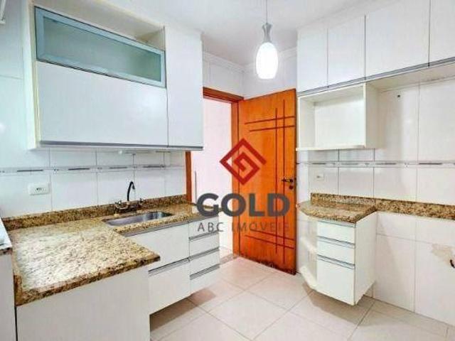 Apartamento com 3 dormitórios à venda, 81 m² por R$ 450.000,00 Vila Camilópolis Santo André/SP