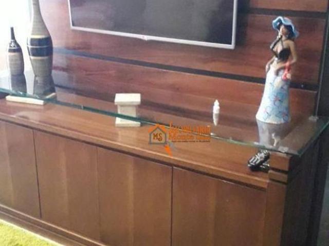 Apartamento com 3 dormitórios à venda, 81 m² por R$ 540.000 Vila Rosália Guarulhos/SP