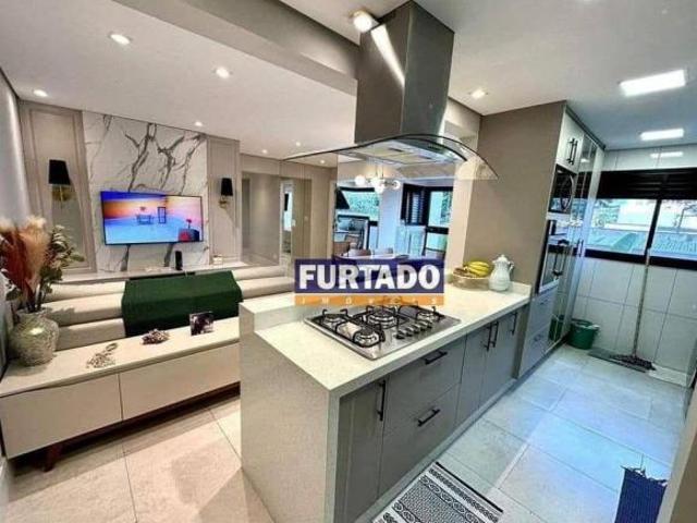 Apartamento com 3 dormitórios à venda, 82 m² Jardim Santo André/SP