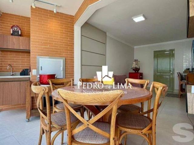 Apartamento com 3 dormitórios à venda, 82 m² por R$ 2.550.000,00 Riviera Módulo 7 Bertioga/SP