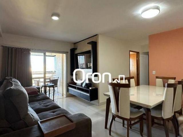 Apartamento com 3 dormitórios à venda, 82 m² por R$ 474.000,00 Residencial Eldorado Goiânia/GO