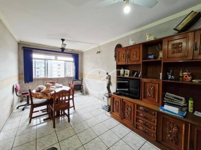 Apartamento com 3 dormitórios à venda, 82 m² por R$ 525.000,00 Aparecida Santos/SP