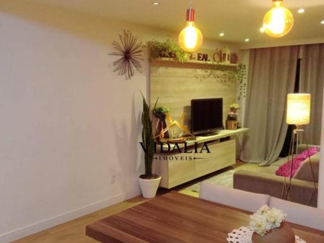 Apartamento com 3 dormitórios à venda, 82 m² por R$ 620.000,00 Bosque Maia Guarulhos/SP