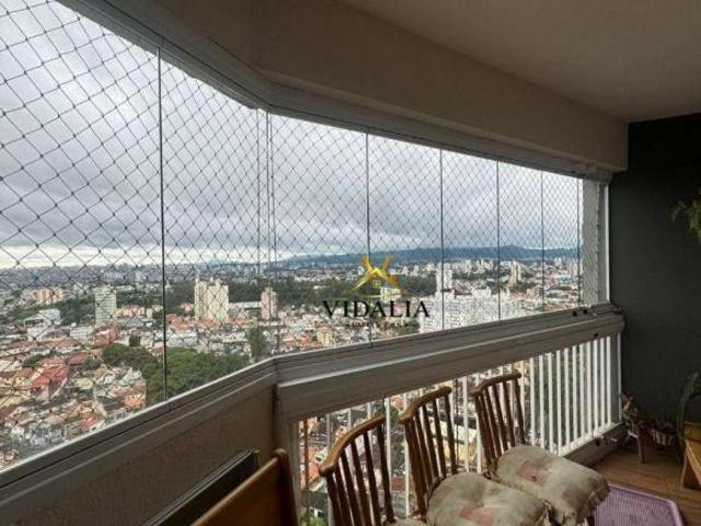 Apartamento com 3 dormitórios à venda, 82 m² por R$ 725.000,00 Vila Augusta Guarulhos/SP