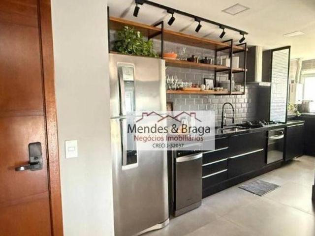Apartamento com 3 dormitórios à venda, 82 m² por R$ 795.000,00 Vila Augusta Guarulhos/SP