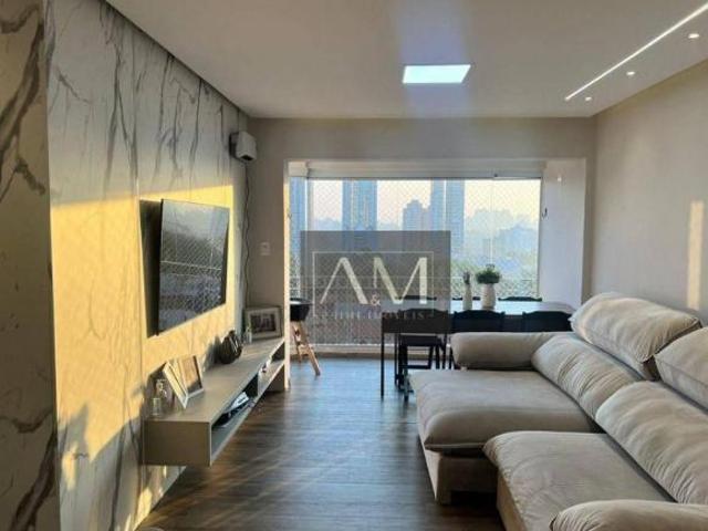 Apartamento com 3 dormitórios à venda, 82 m² por R$ 870.000 Rua Serra de Juréa, 767 Tatuapé