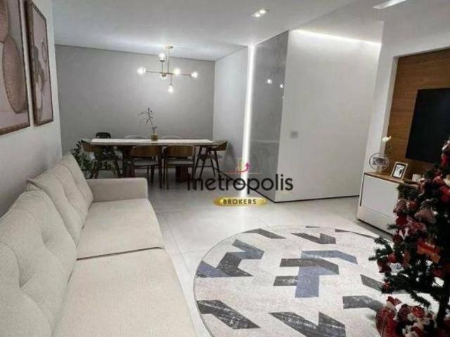 Apartamento com 3 dormitórios à venda, 82 m² por R$ 940.000,00 Campestre Santo André/SP