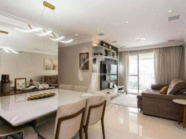 Apartamento com 3 dormitórios à venda, 82 m² por R$ 954.200,00 Tatuapé São Paulo/SP