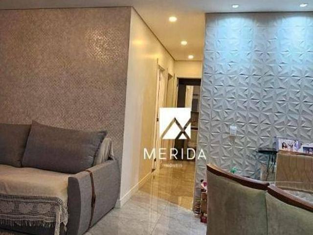 Apartamento com 3 dormitórios à venda, 82 m² por R$ 999.000,00 Campestre Santo André/SP