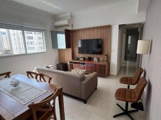 Apartamento com 3 dormitórios à venda, 82 m² por R$ 990.000,00 José Menino Santos/SP