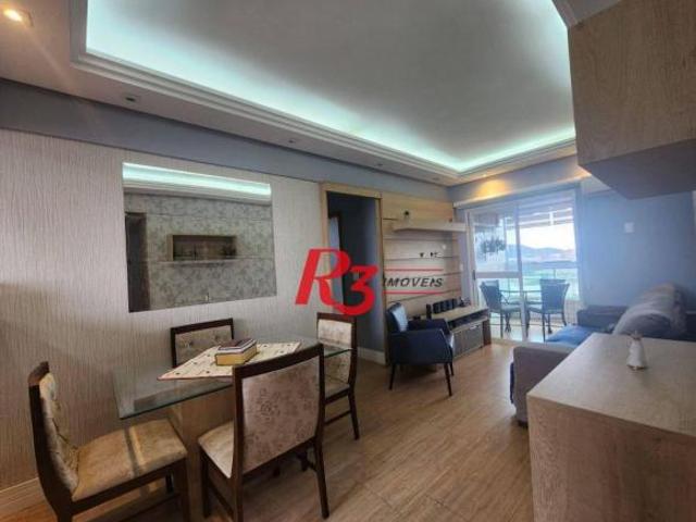 Apartamento com 3 dormitórios à venda, 83 m² por R$ 795.000,00 Aparecida Santos/SP