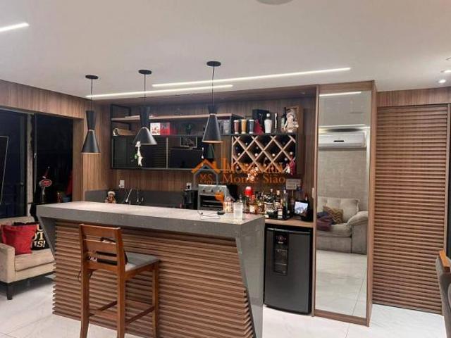 Apartamento com 3 dormitórios à venda, 83 m² por R$ 905.000,00 Jardim Flor da Montanha Guarulhos