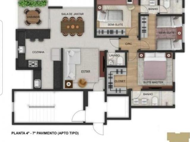 Apartamento com 3 dormitórios à venda, 94 m² por R$ 1.925.000 Carmo Belo Horizonte/MG