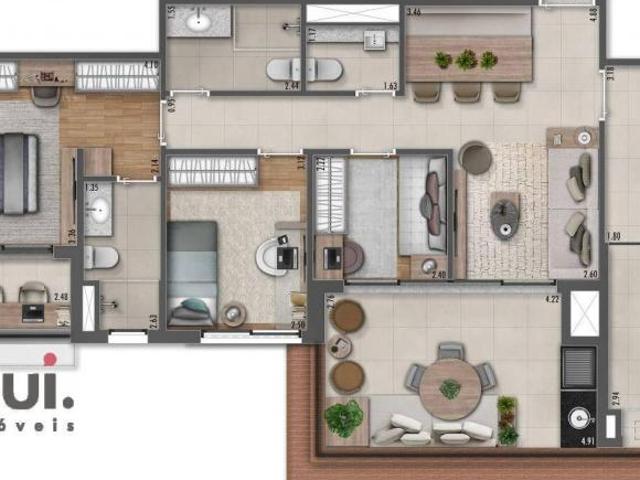 Apartamento com 3 dormitórios à venda, 95 m² por R$ 1.430.000,00 Vila Mariana São Paulo/SP