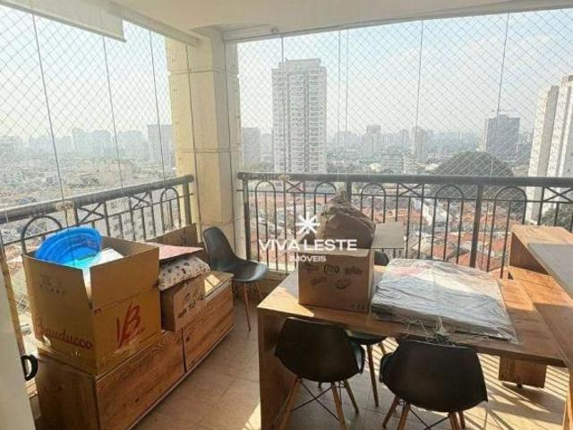 Apartamento com 3 dormitórios à venda, 95 m² por R$ 1.120.000,00 Tatuapé São Paulo/SP