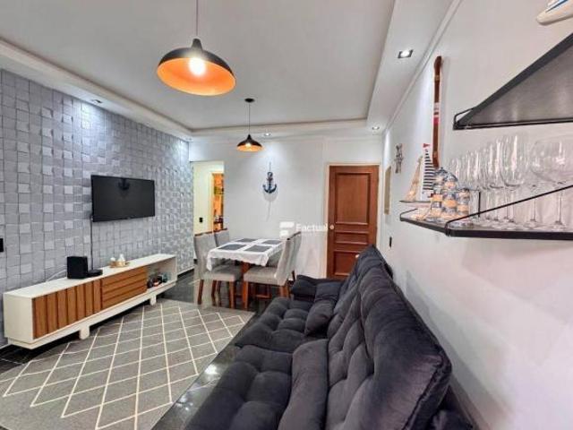 Apartamento com 3 dormitórios à venda, 95 m² por R$ 450.000,00 Enseada Guarujá/SP