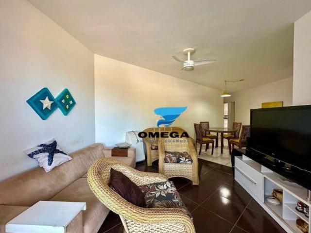 Apartamento com 3 dormitórios à venda, 95 m² por R$ 600.000,00 Tombo Guarujá/SP