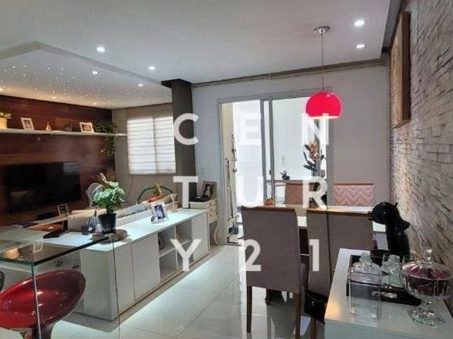 Apartamento com 3 dormitórios à venda, 95 m² por R$ 810.000 Butantã São Paulo/SP PORTEIRA FECH
