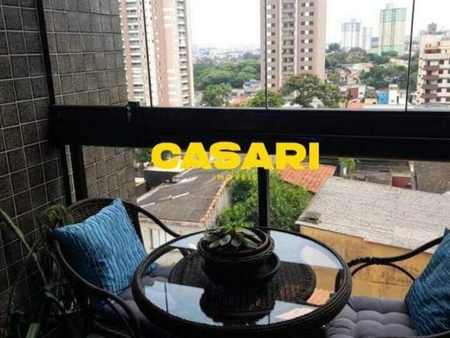 Apartamento com 3 dormitórios à venda, 95 m² Vila Valparaíso Santo André/SP