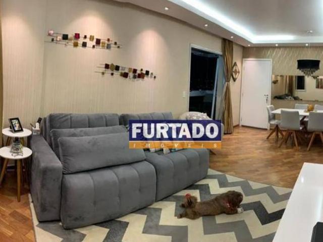 Apartamento com 3 dormitórios à venda, 96 m² Campestre Santo André/SP