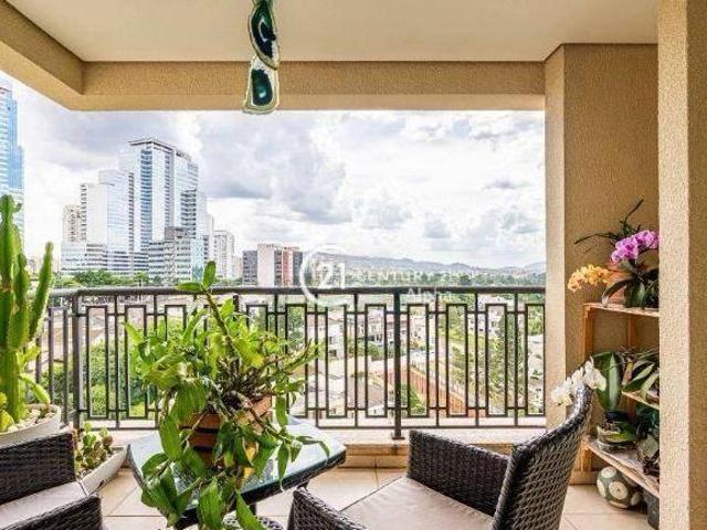 Apartamento com 3 dormitórios à venda, 96 m² por R$ 1.400.000,01 Sítio Tamboré Alphaville Baruer