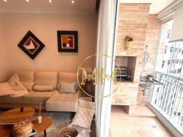Apartamento com 3 dormitórios à venda, 96 m² por R$ 1.295.000,00 Gonzaga Santos/SP