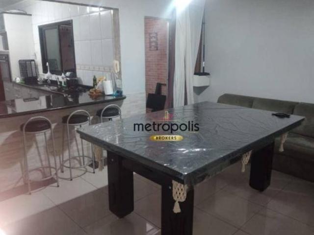 Apartamento com 3 dormitórios à venda, 96 m² por R$ 530.000,00 Vila Pires Santo André/SP