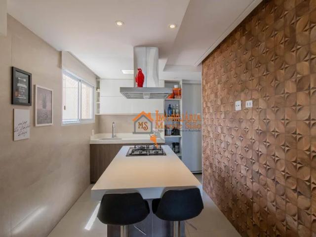 Apartamento com 3 dormitórios à venda, 96 m² por R$ 860.000,00 Centro Guarulhos/SP
