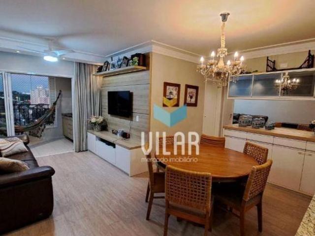 Apartamento com 3 dormitórios à venda, 96 m² por R$ 850.000,00 Condominio Residencial Montpellier
