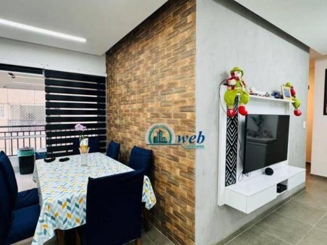 Apartamento com 3 dormitórios à venda, 96 m² por R$ 955.000 Parque Bandeirante Santo André/SP