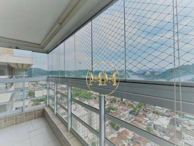 Apartamento com 3 dormitórios à venda, 96 m² por R$ 960.000,00 Vila Belmiro Santos/SP