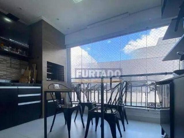 Apartamento com 3 dormitórios à venda, 96 m² Vila Scarpelli Santo André/SP