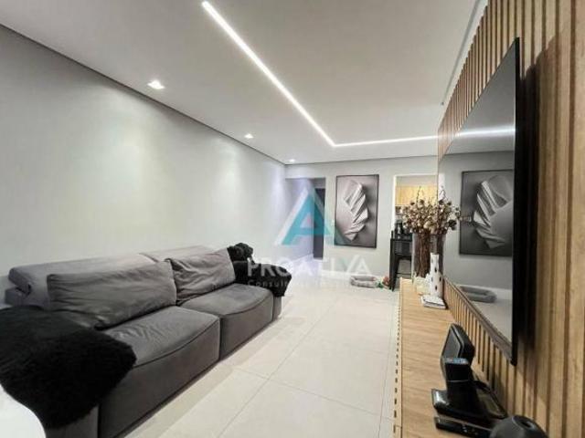 Apartamento com 3 dormitórios à venda, 96 m² Vila Scarpelli Santo André/SP