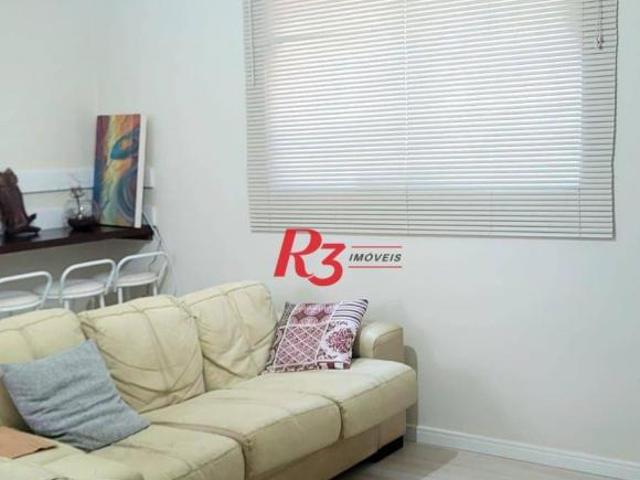 Apartamento com 3 dormitórios à venda, 97 m² por R$ 510.000,00 Macuco Santos/SP
