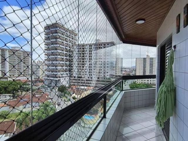 Apartamento com 3 dormitórios à venda, 97 m² por R$ 550.000,00 Vila Caiçara Praia Grande/SP