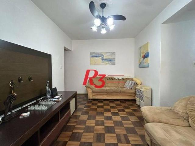Apartamento com 3 dormitórios à venda, 97 m² por R$ 600.000,00 Boqueirão Santos/SP