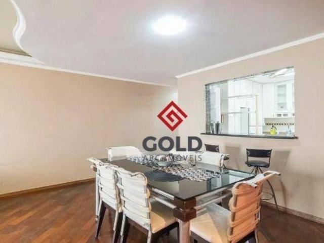Apartamento com 3 dormitórios à venda, 98 m² por R$ 510.000,00 Vila Valparaíso Santo André/SP